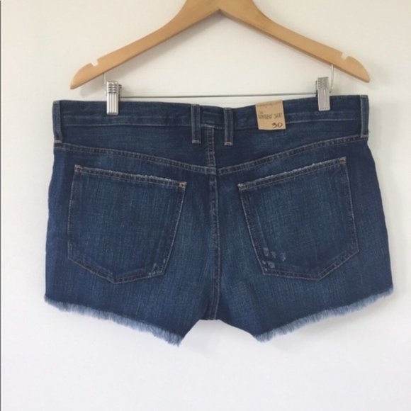 Current/Elliott | Shorts | Current Elliott Distressed Boyfriend Shorts ...